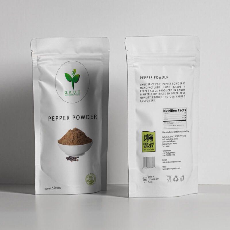 Pepper Powder - G.K.U.C. SPICY PORT